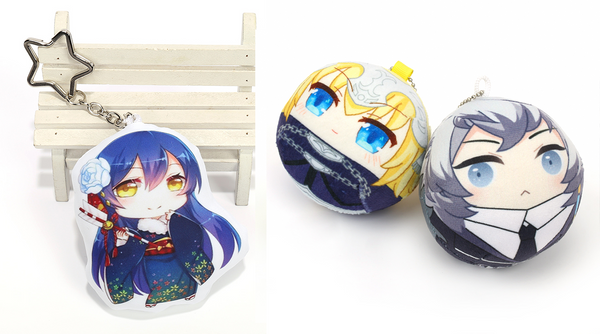 How to Make Lovely Pillow Keychain & Manjuu Plush Keychain – VOGRACE