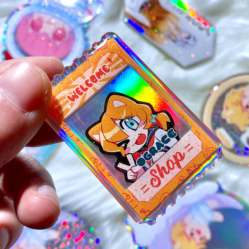 Custom Epoxy Keychain – VOGRACE